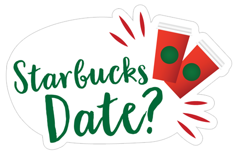Starbucks Holiday Stickers