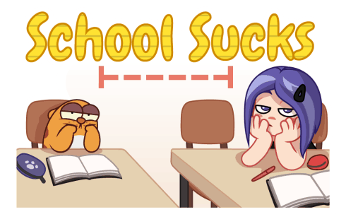 School Vibes With Legcat