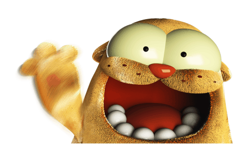 Violet and LegCat Go 3D