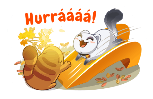 LegCat és Lola ősszel